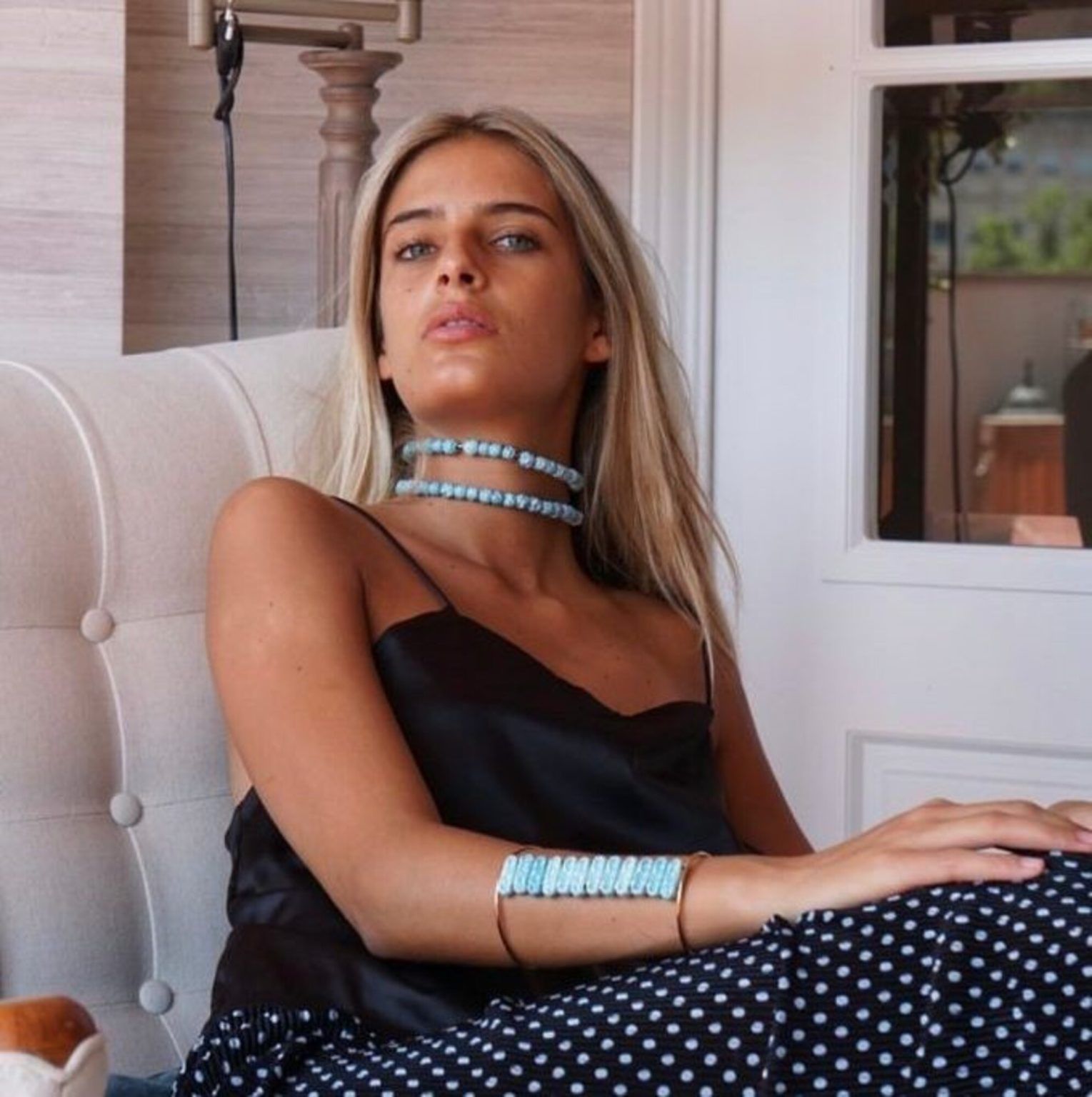 Choker perlas dos vueltas ⋆ Trepillé Complementos