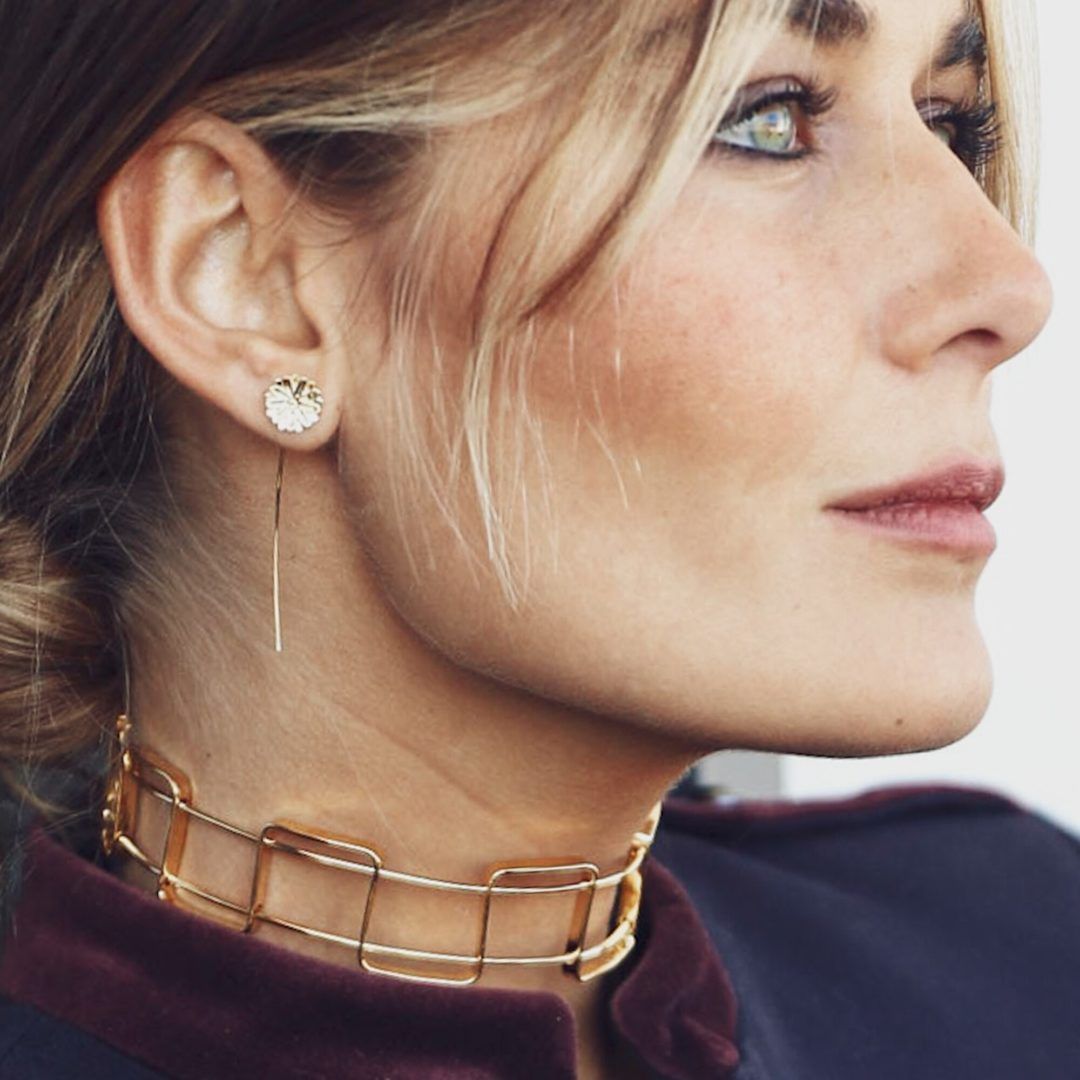 Choker perlas rectangulares ⋆ Trepillé Complementos ⋆ Calidad y estilo